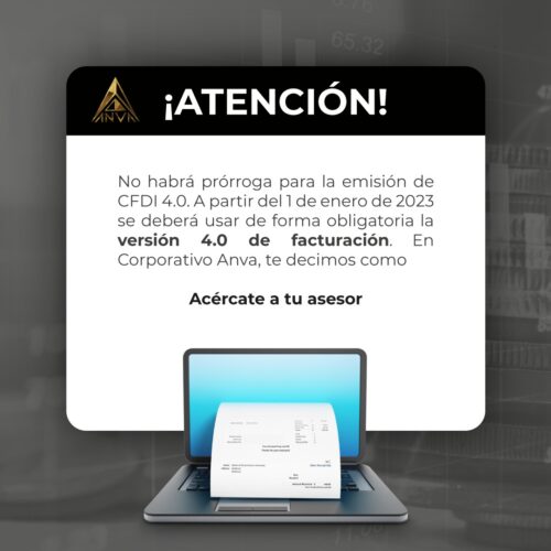 Factura electrónica CFDI 4.0 y sus características - Corporativo Anva